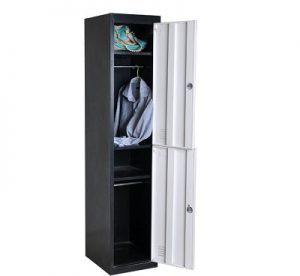 Small Double Student Steel Locker – Almacs Steel Ltd