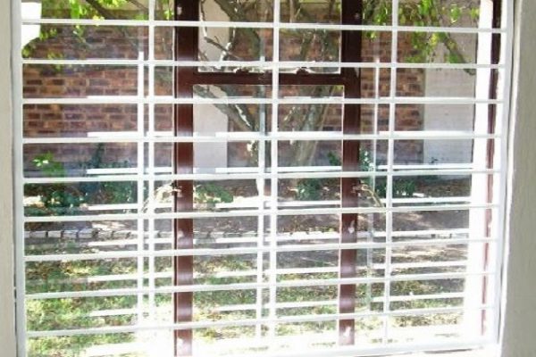 Steel Window Frame With Burglar Bar – Almacs Steel Ltd